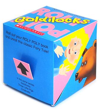 Roly Poly Pop-Up: Goldilocks 魔术方块立体游戏书：金发女孩 进口童书