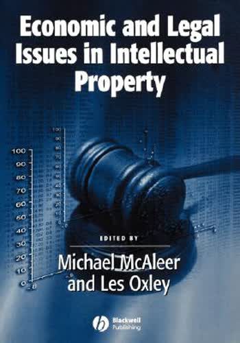 Economic And Legal Issues In Intellectual Property [Wiley经济学]