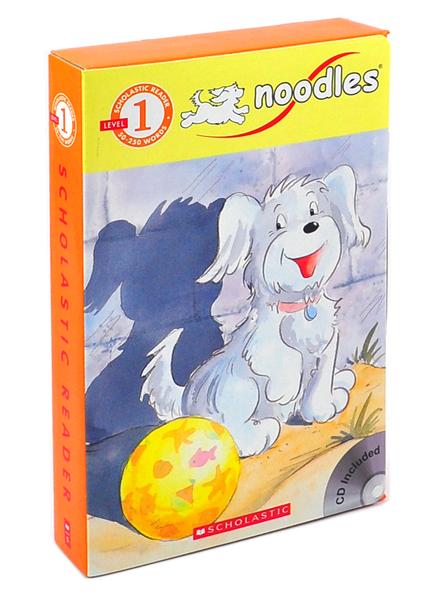 学乐 小狗杜豆儿 10册礼盒装+CD 学乐分级读物绘本阅读 Scholastic Reader L1 Noodles 10-Book Boxed Set With 1 CD（3-6岁）