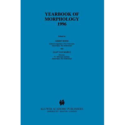 Yearbook of Morphology 1996