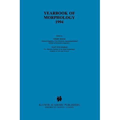 Yearbook of Morphology 1994