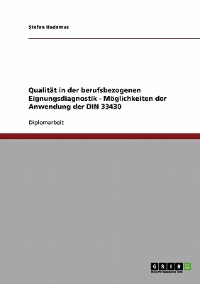 Qualit T in Der Berufsbezogene
