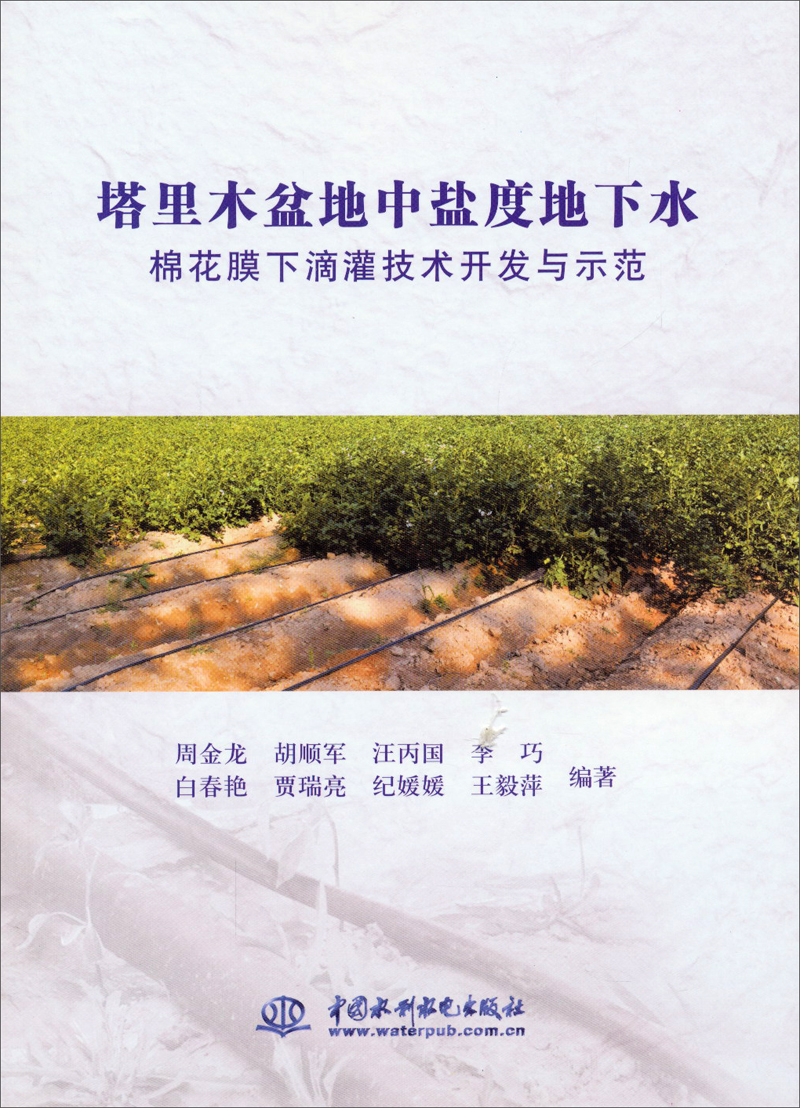 塔里木盆地中盐度地下水棉花膜下滴灌技术开发与示范