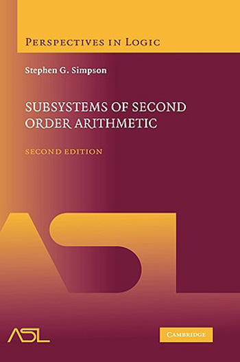 Subsystems of Second Order Arithmetic: - Sub...