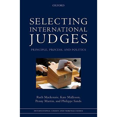 Selecting International Judges: Principle, P...