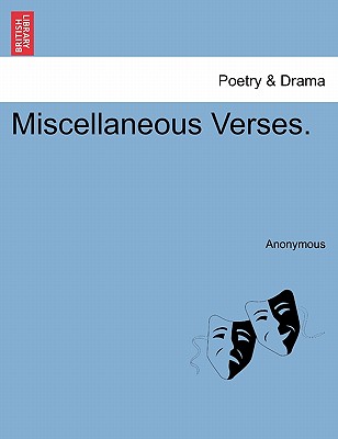 Miscellaneous Verses.