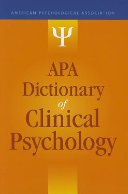 APA Dictionary of Clinica