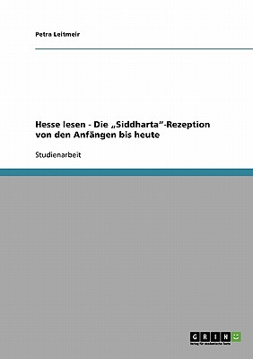Hesse Lesen - Die Siddharta