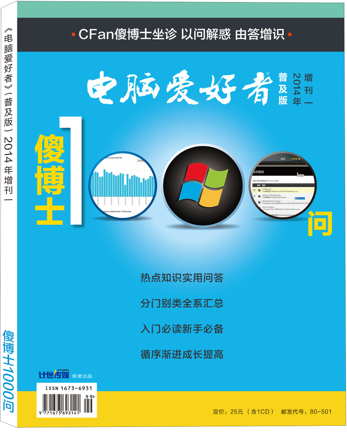 2014年《电脑爱好者》普及版增刊（1）：傻博士1000问