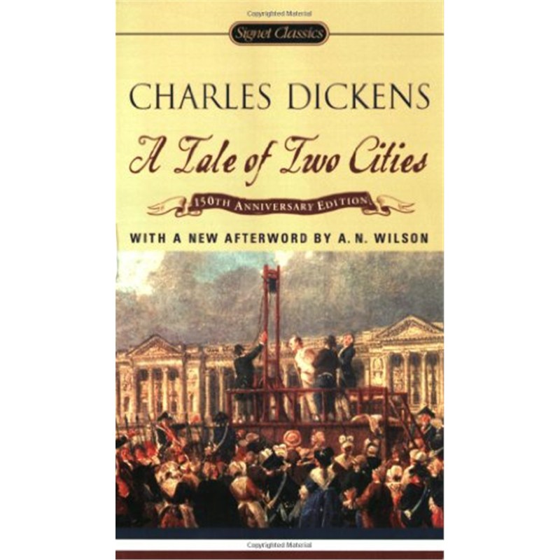 无货 双城记 英文原版小说 A Tale of Two Cities 查尔斯 狄更斯 英文版书籍 外文书籍 世界经典名著 长篇历史小说 世界名著
