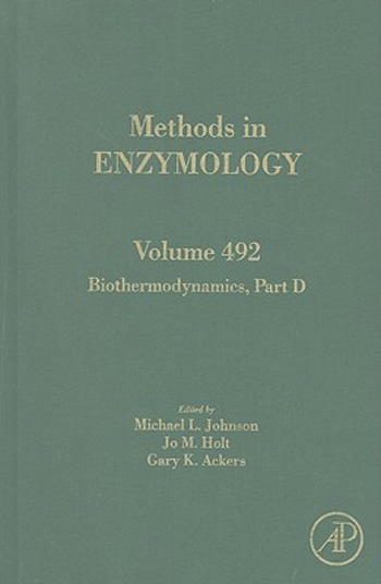 Biothermodynamics, Part D: Volume 492