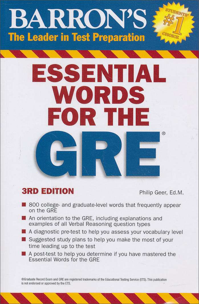 Barron's Essential Words for the GRE