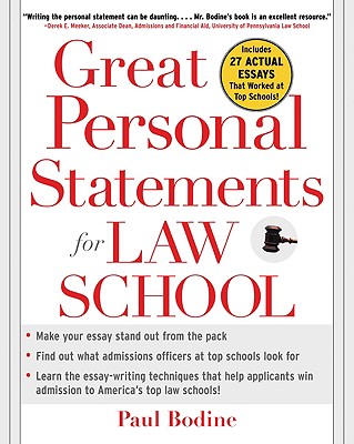 Great Personal Statements for Law