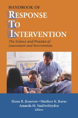 Handbook of Response to Intervention:
