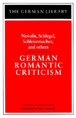 German Romantic Criticism