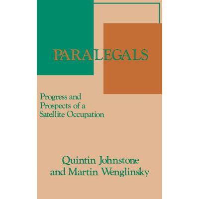 Paralegals: Progress and Prospects of a Sate...