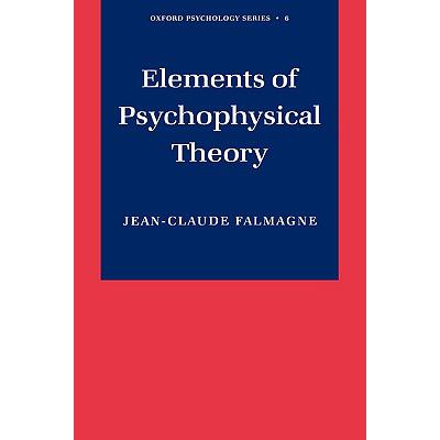 Elements of Psychophysical Theory