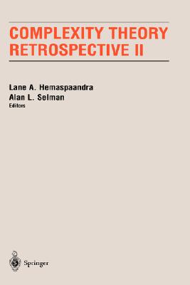 Complexity Theory Retrospective