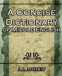 A Concise Dictionary of Middle