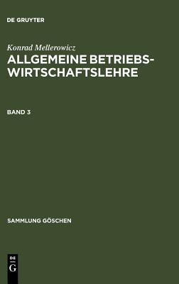Mellerowicz, Konrad: Allgemein