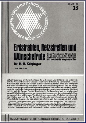 Erdstrahlen, Reizstreifen Und W