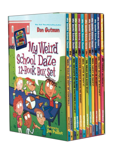 My Weird School Daze 12-Book Box Set (Books 1-12) 我的迷糊奇怪学校 12册套装 英文原版