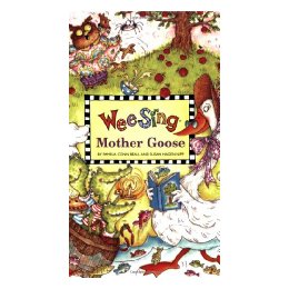 英文原版鹅妈妈的歌 Wee Sing Mother Goose 书+CD