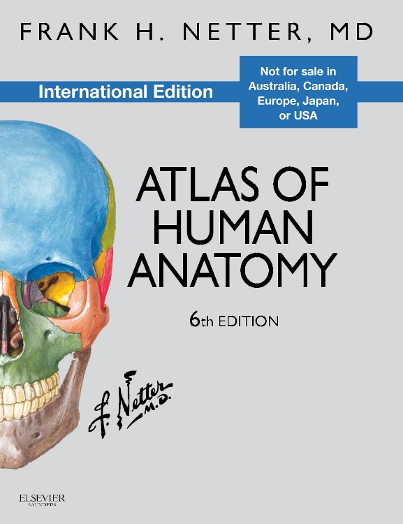 Atlas of Human Anatomy, International Edition人体解剖学图谱，国际版，第六版 英文原版