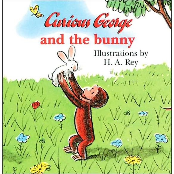 Curious George and the Bunny [Board book]