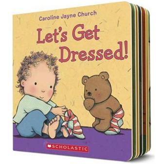Let's Get Dressed!  Board book 开始打扮吧！