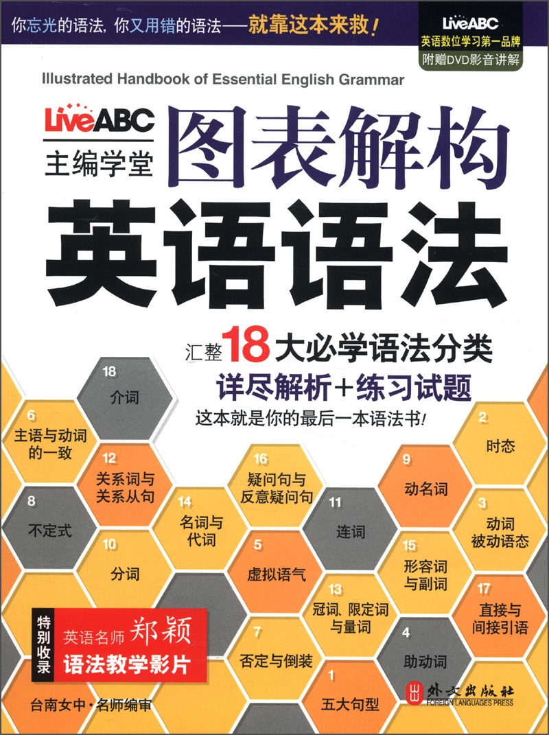 图表解构英语语法（附DVD光盘1张）