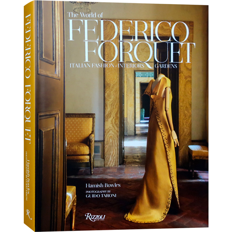 【英文版】The World of Federico Forquet 意大利知名设计师费德里科·福凯的时尚服饰与室内空间设计书籍