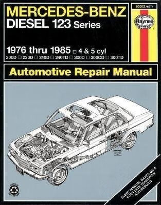 Mercedes-Benz Diesel 123 Series for 200D, 220D, 240D, 240TD, 300D, 300CD, 300TD models,