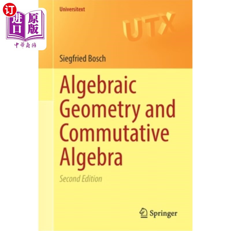 海外直订Algebraic Geometry and Commutative Algebra 代数几何与交换代数