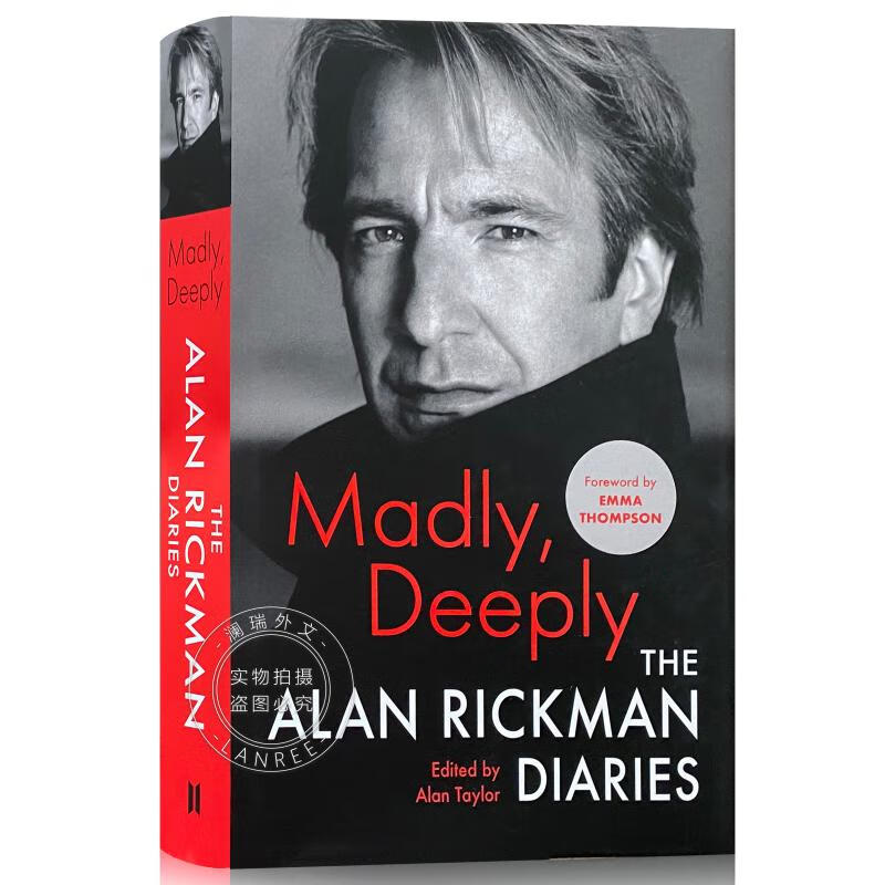 现货 艾伦里克曼日记 Madly, Deeply: The Alan Rickman Diaries
