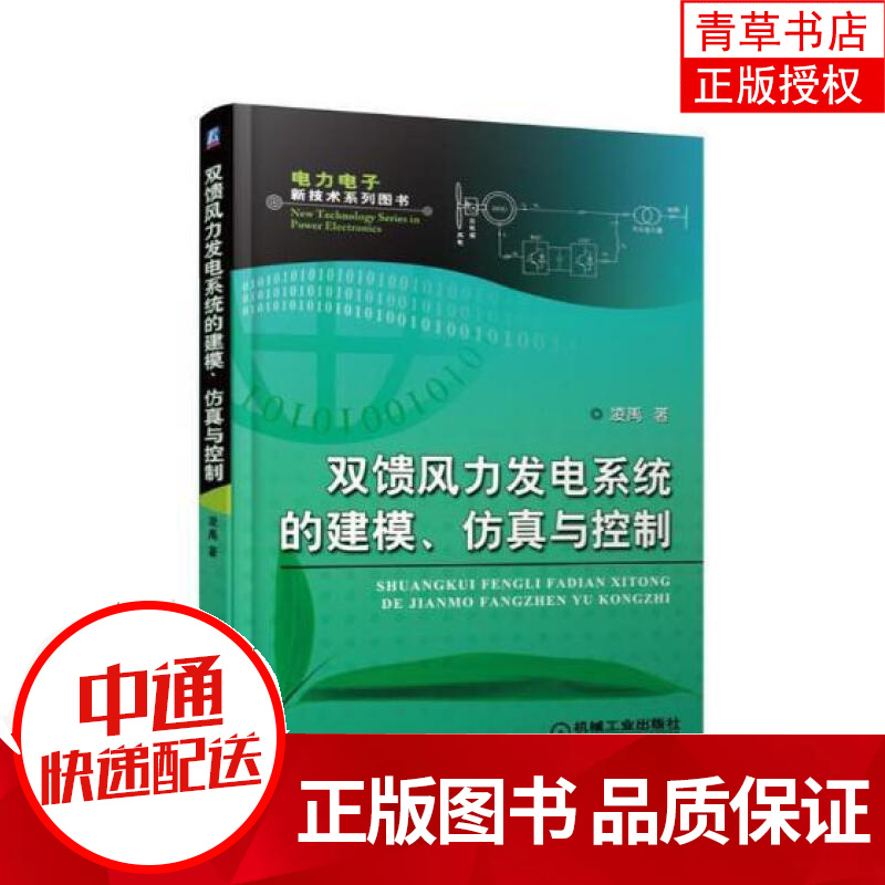 双馈风力发电系统的建模.仿真与控制凌禹机械工业出版社9787111577683 工业技术书籍