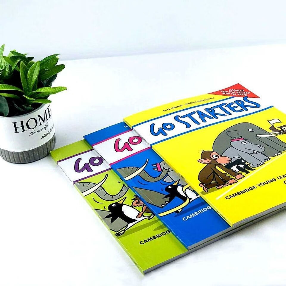 剑桥YLEGo Start,Go Mover,Go Flyers 3级学生 Go Start