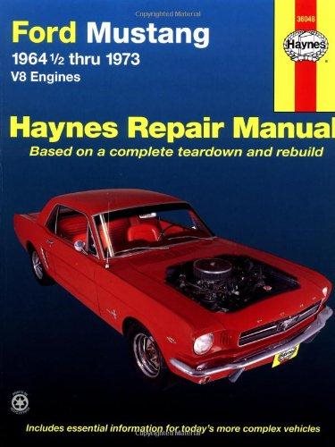 Ford Mustang, Mach 1, GT, Shelby, & Boss V-8 (1964-1973) Haynes Repair Manual (USA)