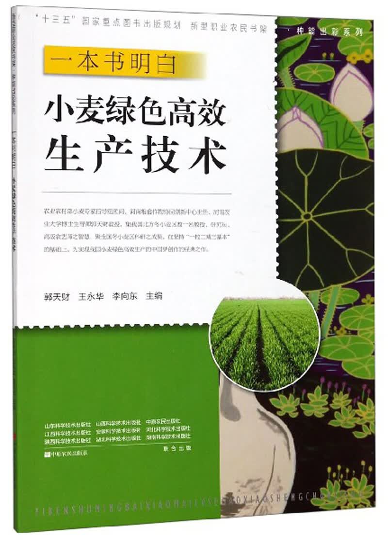一本书明白小麦绿色生产技术 书籍
