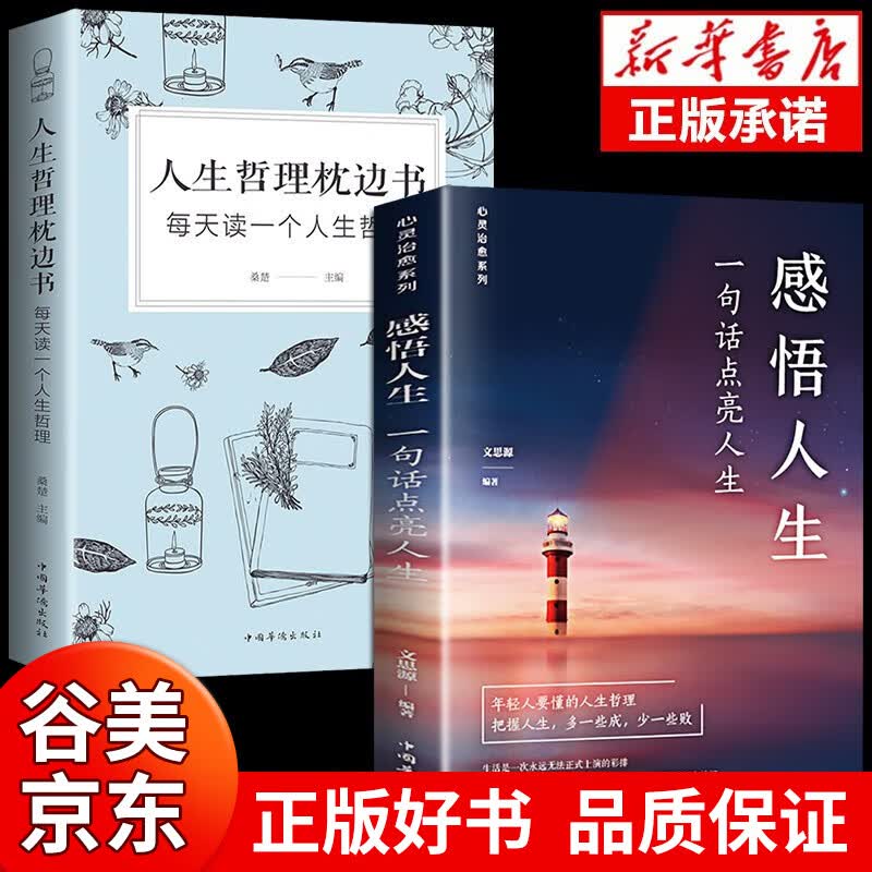 全套14册 感悟人生一句话点亮人生+老人言+人生哲理枕边书大智慧修身处世生命感悟心灵修养人生解答书青春正能量心灵鸡汤成功青春励志书籍书籍畅销书 【全套2册】感悟人生+人生哲理枕边书