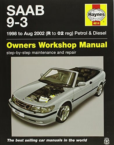 Saab 9-3 Petrol & Diesel (98 - Aug 02) Haynes Repair Manual