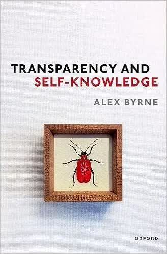 透明度和自我认识 Transparency and Self-Knowledge