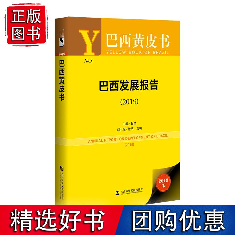 巴西发展报告（2019） 程晶 主编 巴西黄皮书