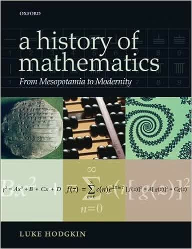 数学史：从美索不达米亚到现代化 A History of Mathematics