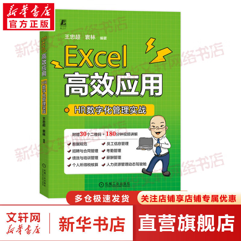 Excel高效应用 HR数字化管理实战 图书