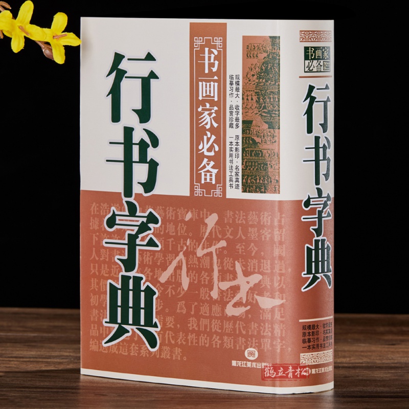 【现货速发】行书字典 书画家备 历代名家行书毛笔书法常用字字典字海工具书籍 临摹鉴赏查检收藏品 笔画