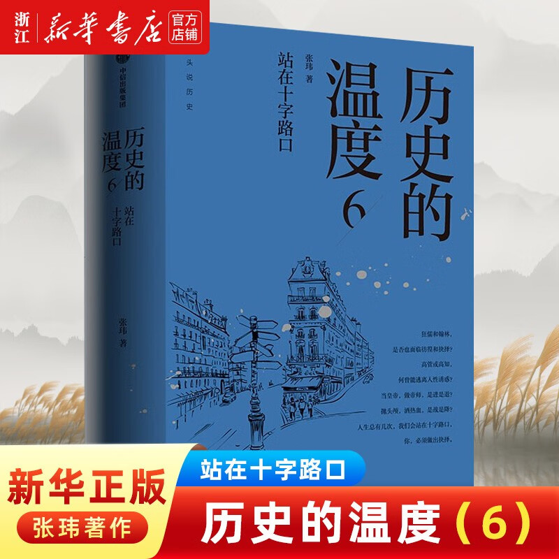 历史的温度6：站在十字路口 馒头大师张玮新作历史的温度系列第6本