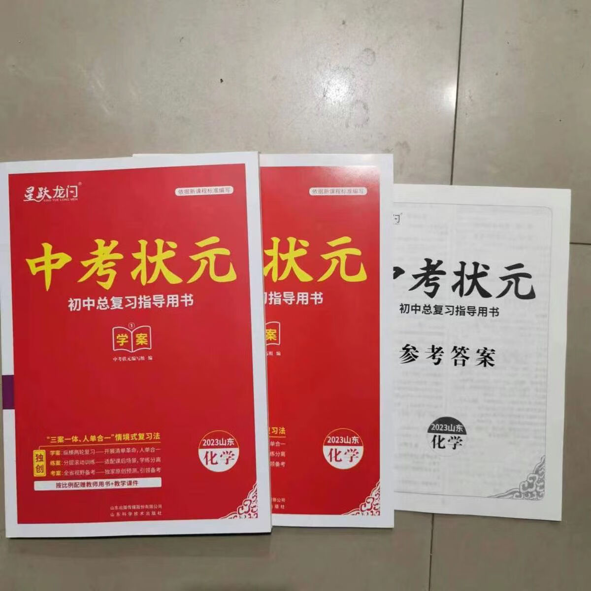 2023中考状元语数英物化道生地历 总复习指导用书 六三制 化学（六三制）RJ