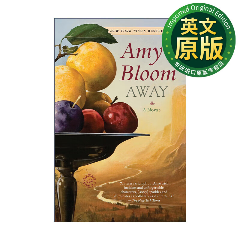 远离 英文原版 Away 历史小说 Amy Bloom 英文版