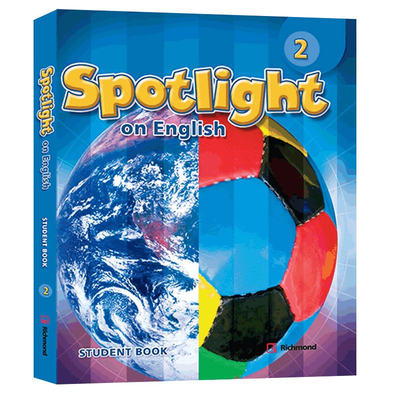 现货 美国小学学科英语教材 (SOE) Spotlight on English 2级学生套装课本练 2级 课本
